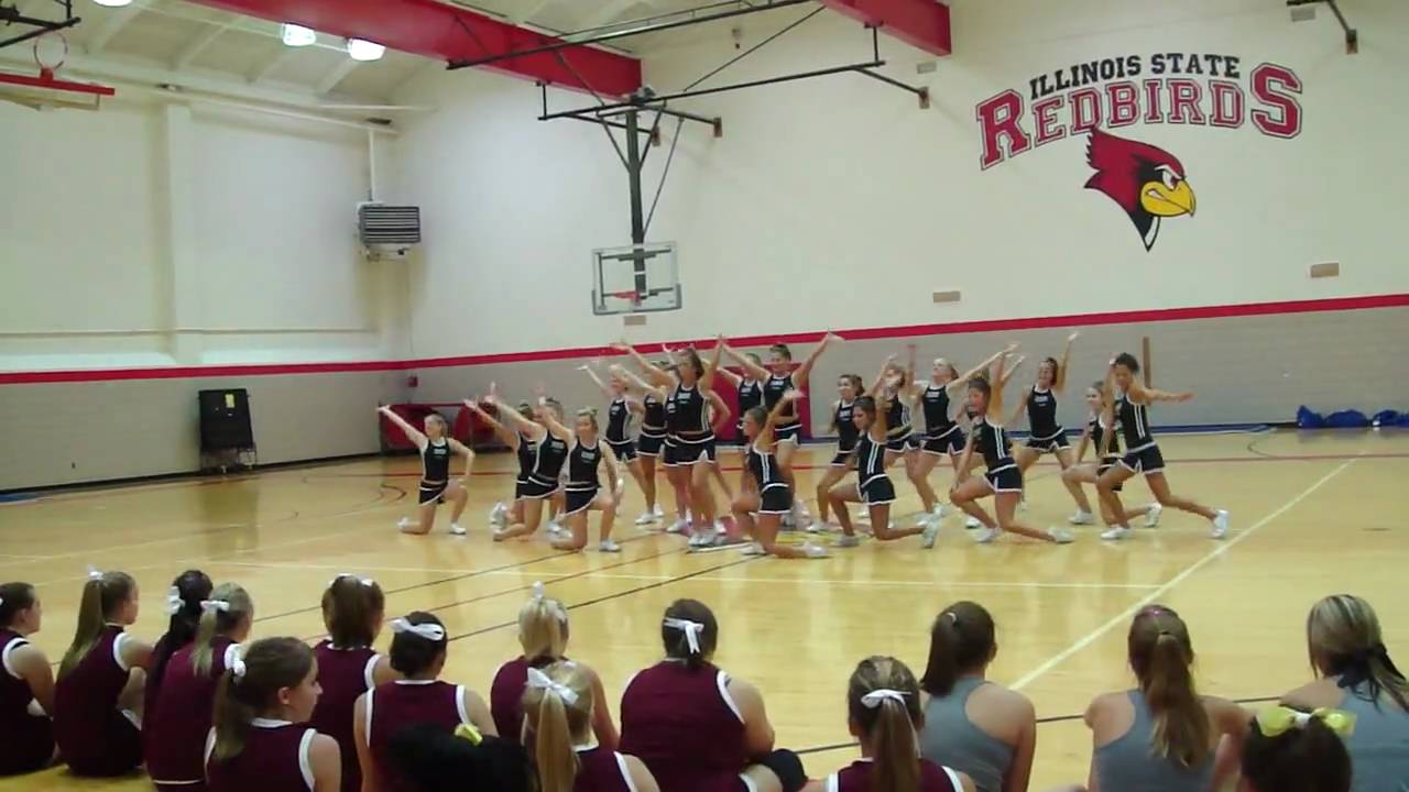 Dunlap Eagles Cheer @ ISU - YouTube