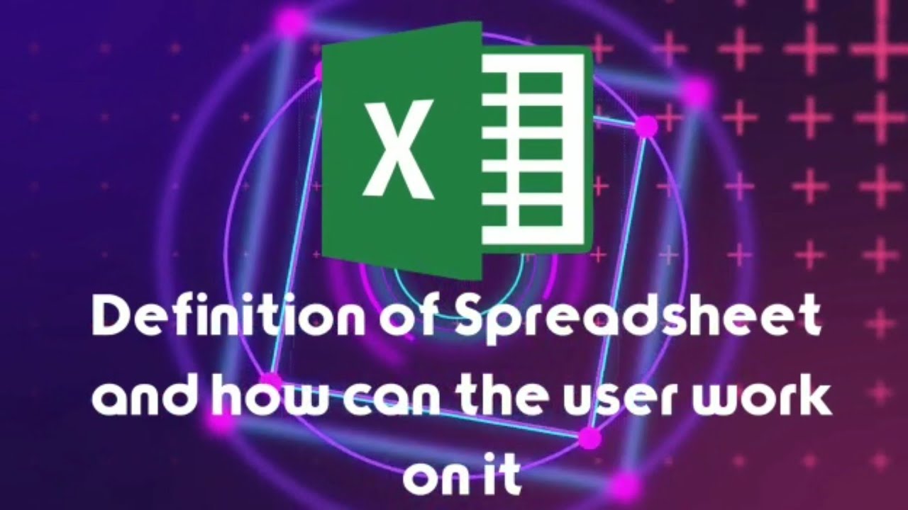 #Spreadsheet Lesson 2 (#Definition of spreadsheet and how can the user ...