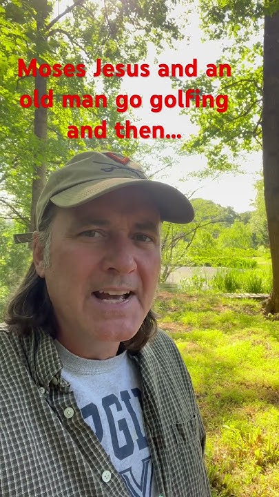 Moses Jesus and an old man go golfing and then… #jokes #shorts - YouTube