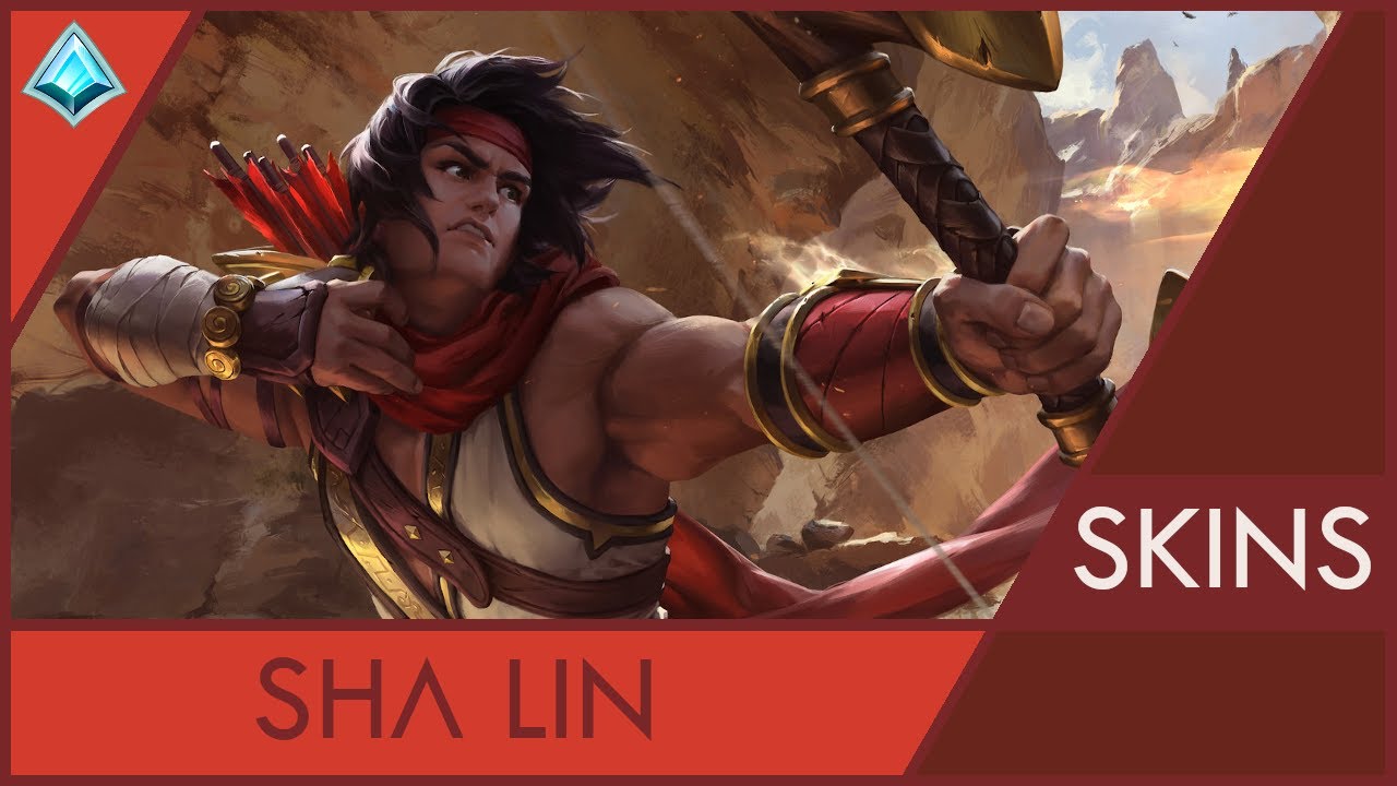 Paladins - All Sha Lin Skins | Preview - YouTube