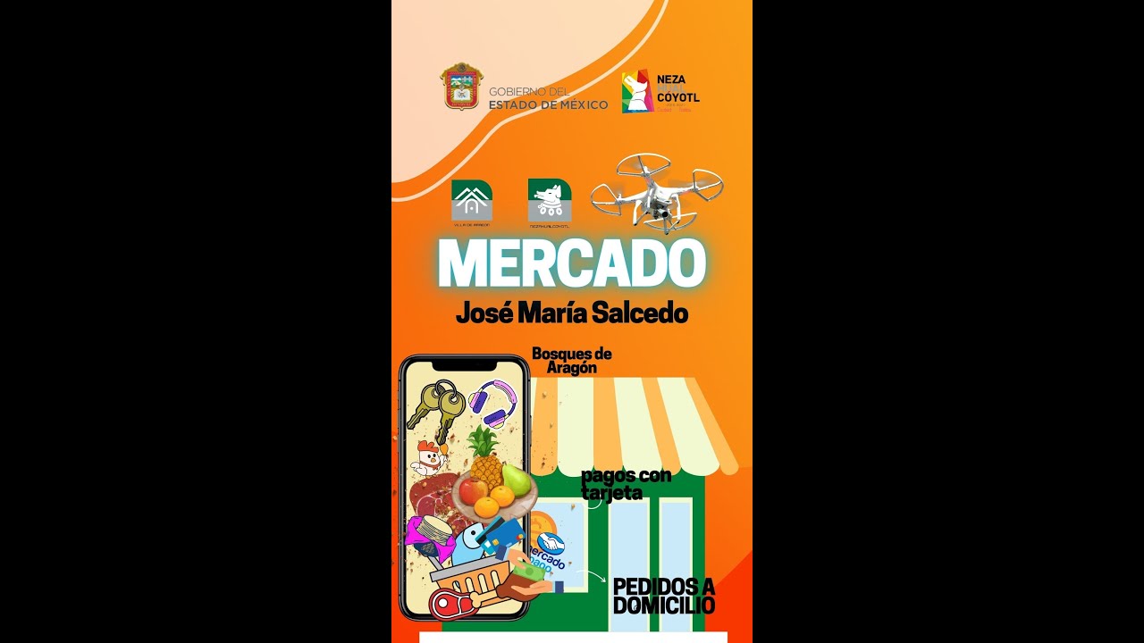 Mercado José María Salcedo "mercado España" #nezahualcoyotl # ...