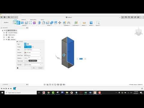 Construction Block Assembly Rectangle Block Fusion 360 Video Tutorial ...
