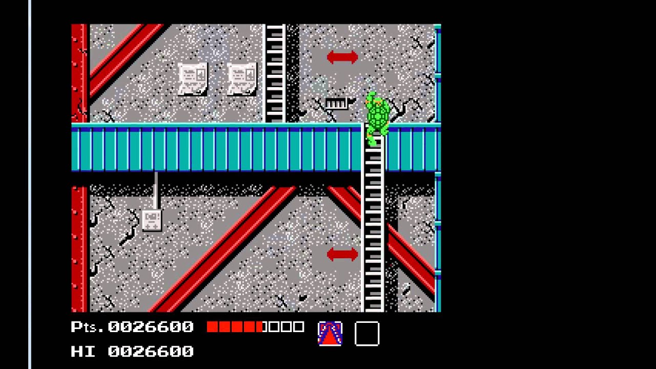 NES TMNT Technodrome attempt - 1 / 3 - YouTube