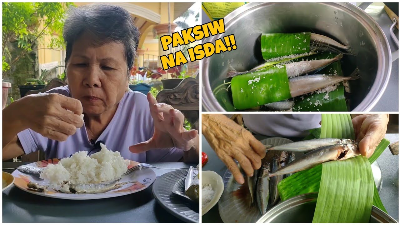PAKSIW NA GG BINALOT SA DAHON NG SAGING!!! - YouTube