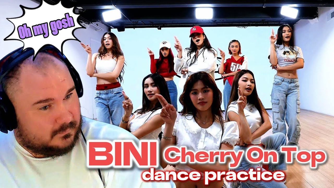 BINI: Cherry On Top (Dance Practice) | REACTION! - YouTube