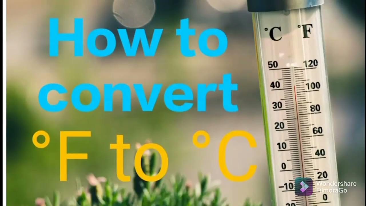 How to convert Fahrenheit to Celcius and Celcius to Fahrenheit in Hindi ...