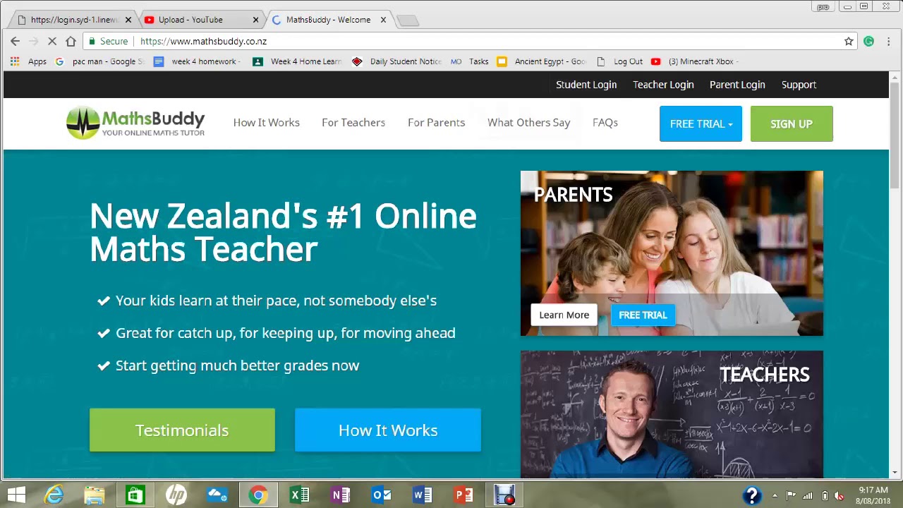 maths buddy at school - YouTube