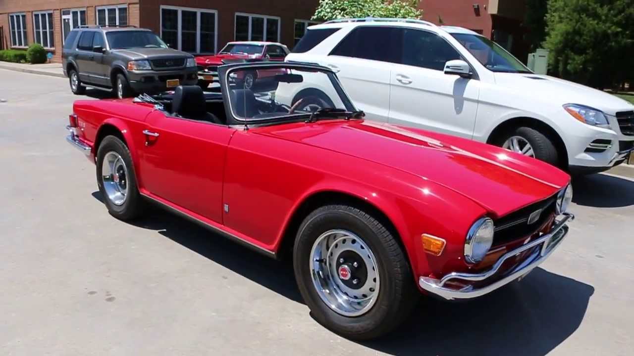 1971 Triumph TR6 Roadster For Sale~Body Off Restoration~All Original ...