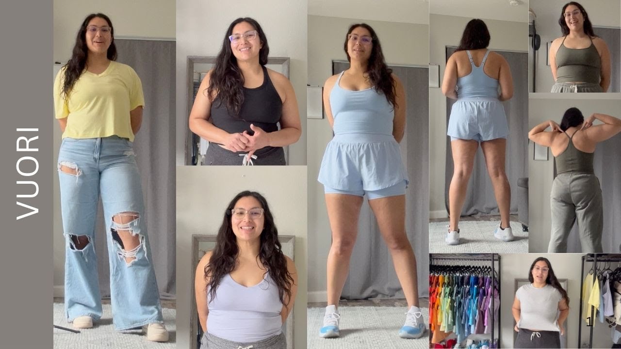 Vuori Try On Haul - Summer Staples/Activewear Tops- Tall & Curvy Review ...