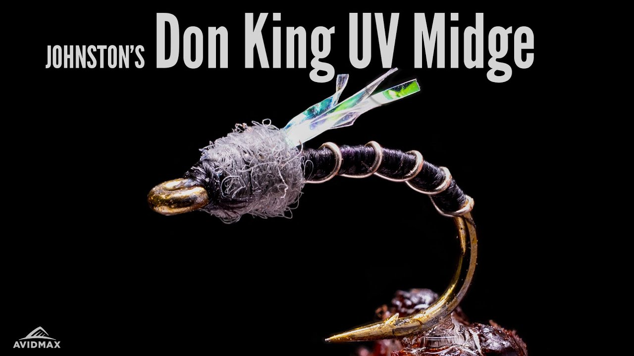 How to tie Johnston's Don King UV Midge | Fly Tying Tutorial - YouTube