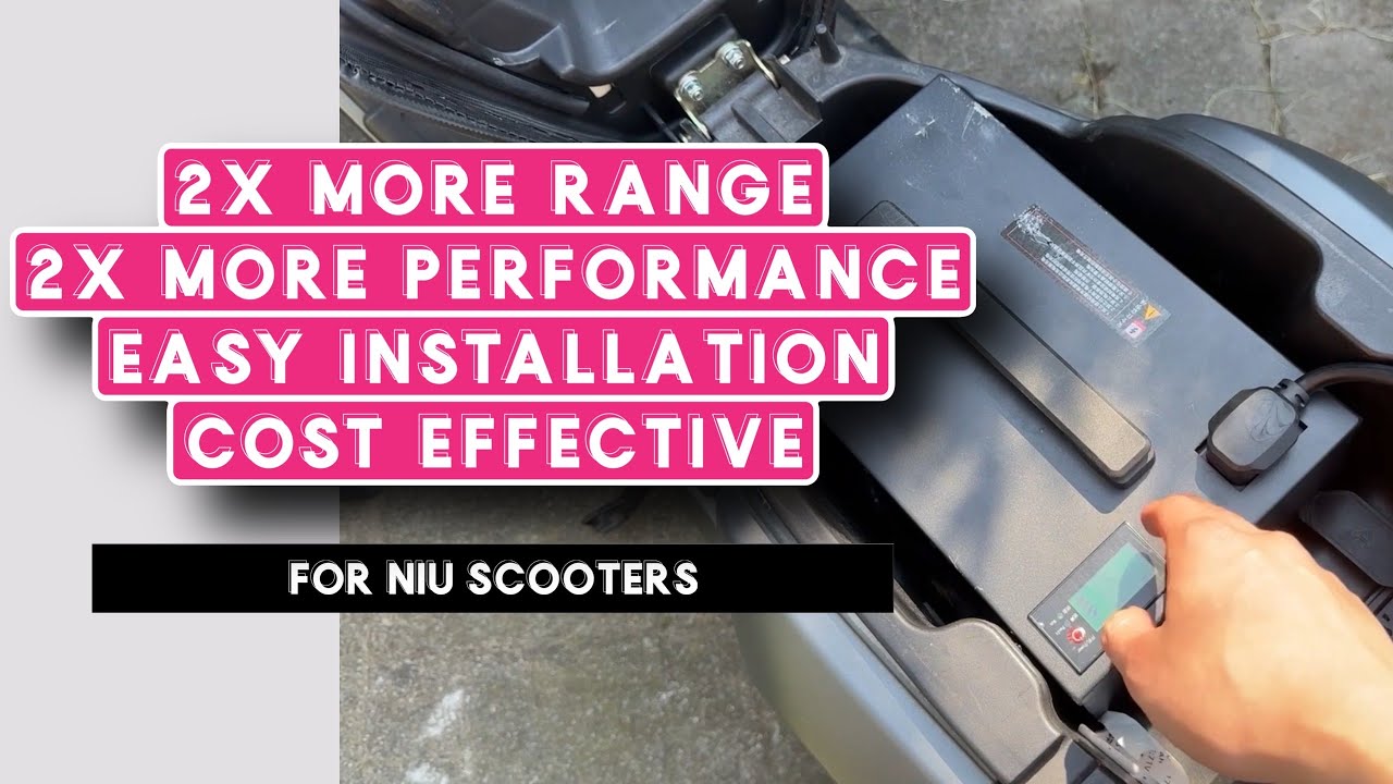 Adding a Second Battery to a NIU Scooter (N1S to NGT Upgrade Accessory ...