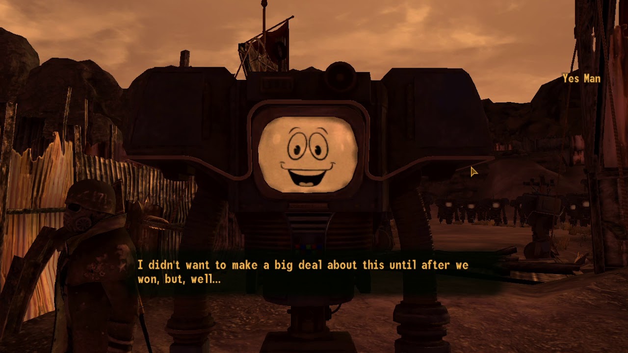 Fallout New Vegas Yes Man No Kill (Pacifist) Ending - YouTube