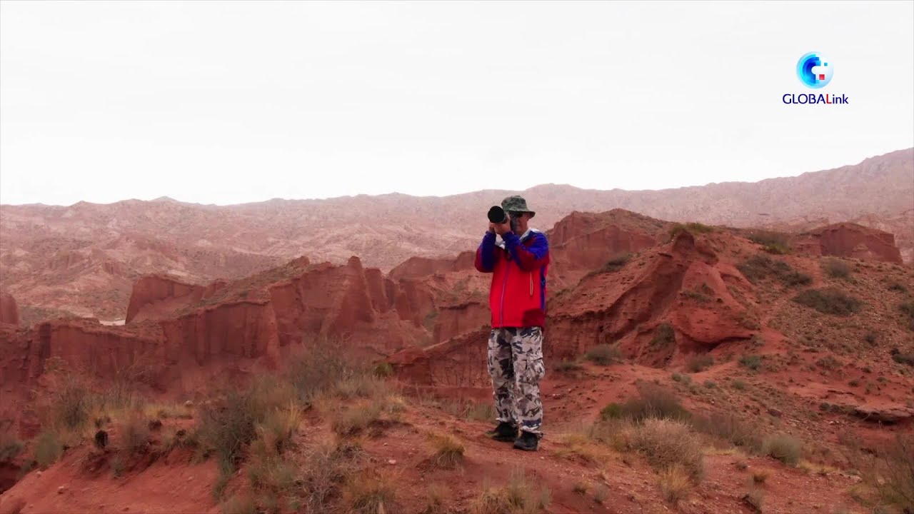 GLOBALink | Exploring China's geological wonder: Tomur Grand Canyon of ...