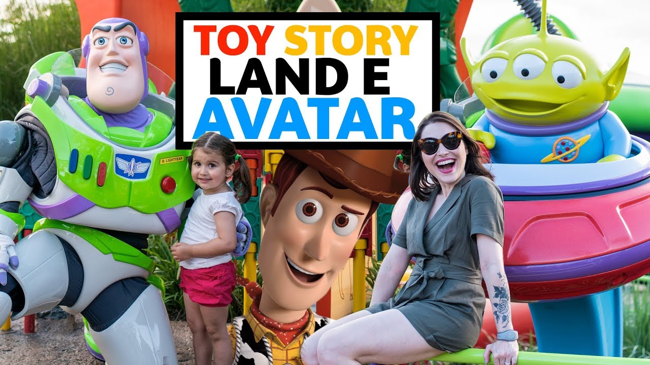 Bebê vlogando! Toy Story Land e o Mundo de Avatar na Disney | Chata de ...