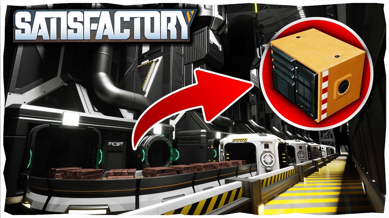 This Computer Recipe Is Insanely Efficient Satisfactory Lets Play - YouTube