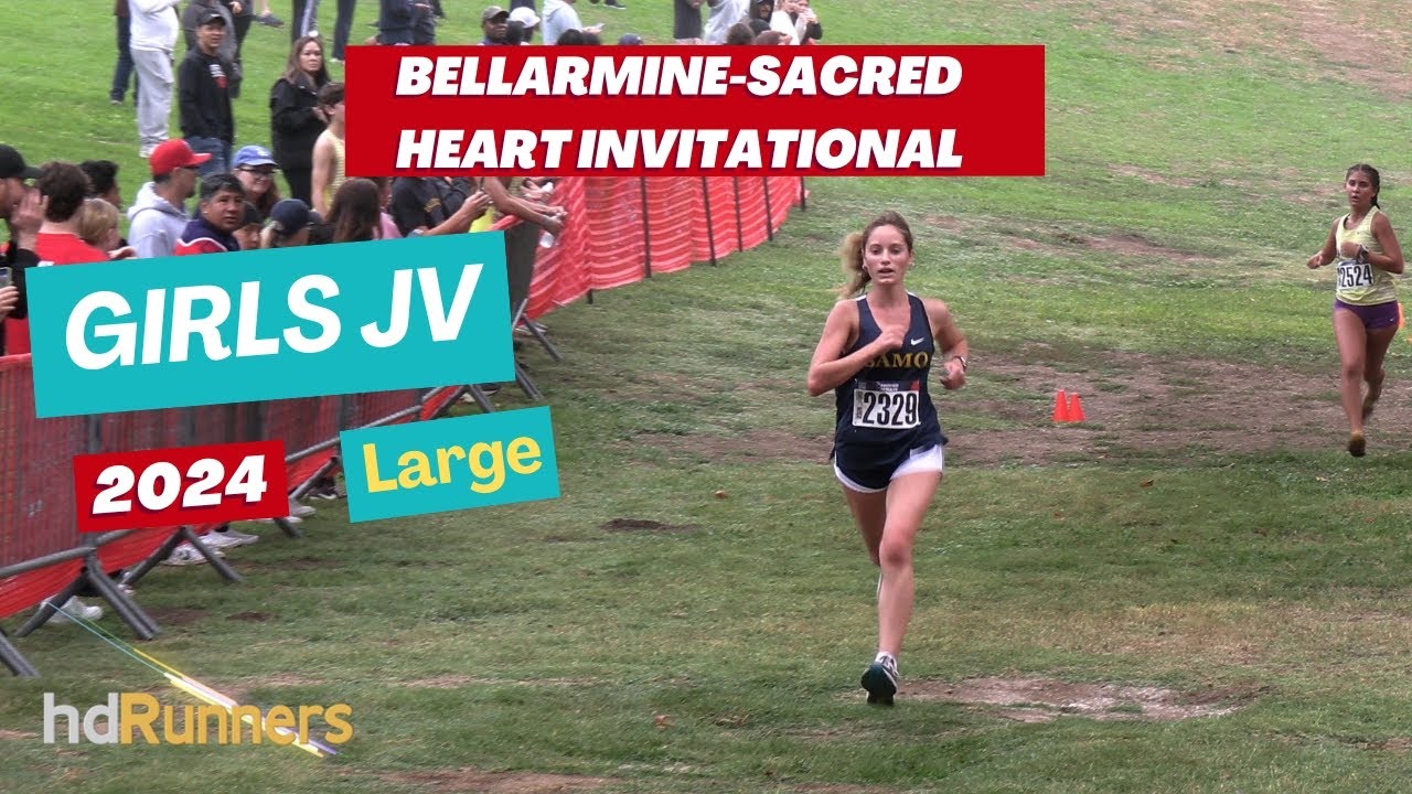 2024 XC - Bellarmine Invite - Girls JV Large Schools - YouTube