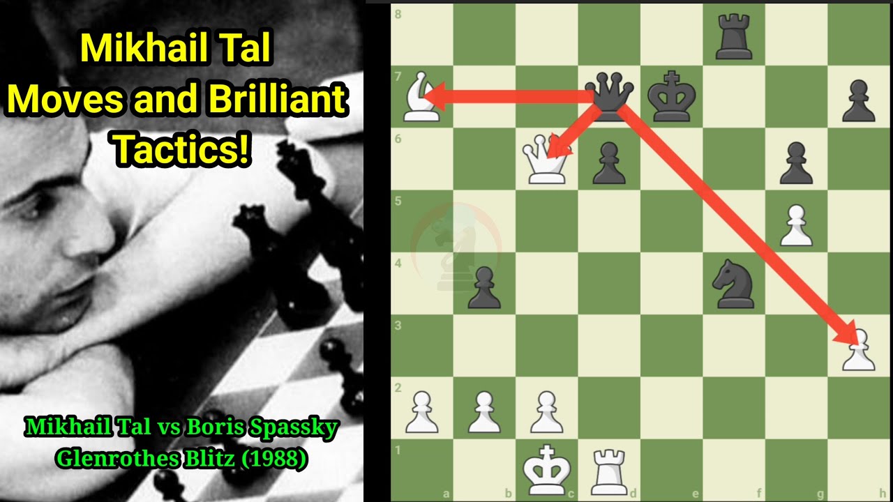 Mikhail Tal - Brilliant Moves and Attacking Strategy - YouTube