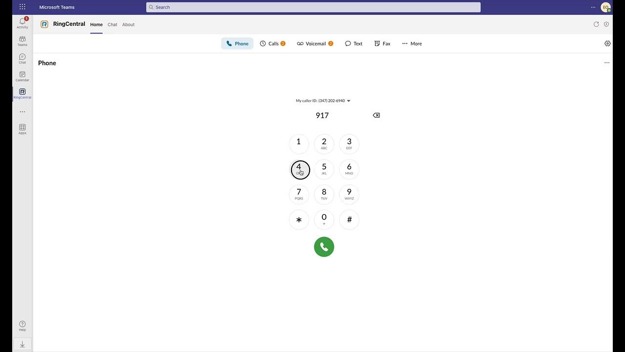 RingCentral Embedded Dialer 2 0 Demo - YouTube