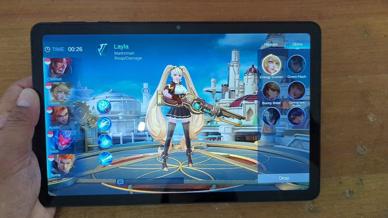 Mobile Legend di Huawei Matepad SE - YouTube
