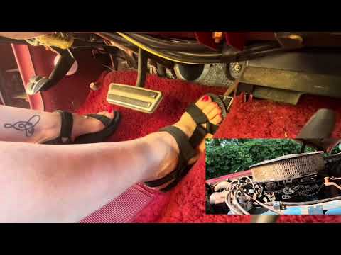 Pedal Pumping Car Clip Flood, crank, and REV