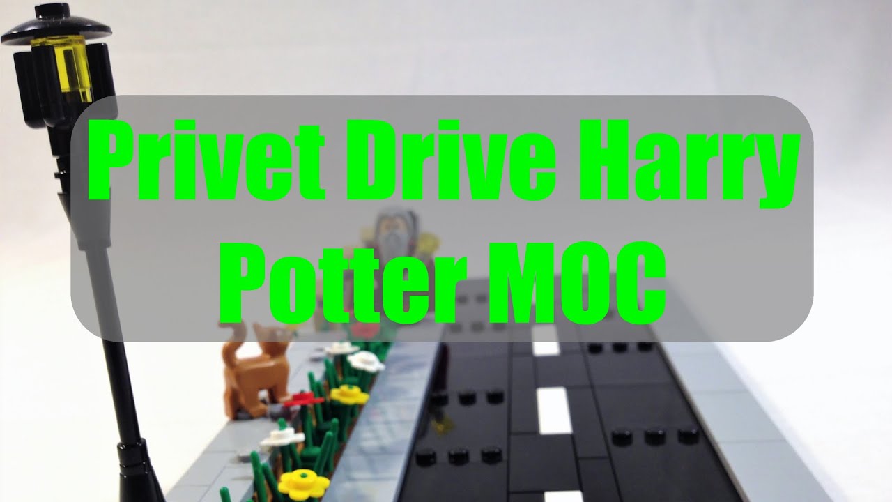 Privet Drive: Lego Harry Potter MOC - YouTube