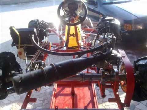 kart intrepid iame leopard 125cc - YouTube