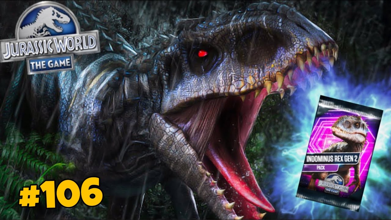 Indominus Rex Gen 2 tournament || Jurassic world the game ep 106 - YouTube