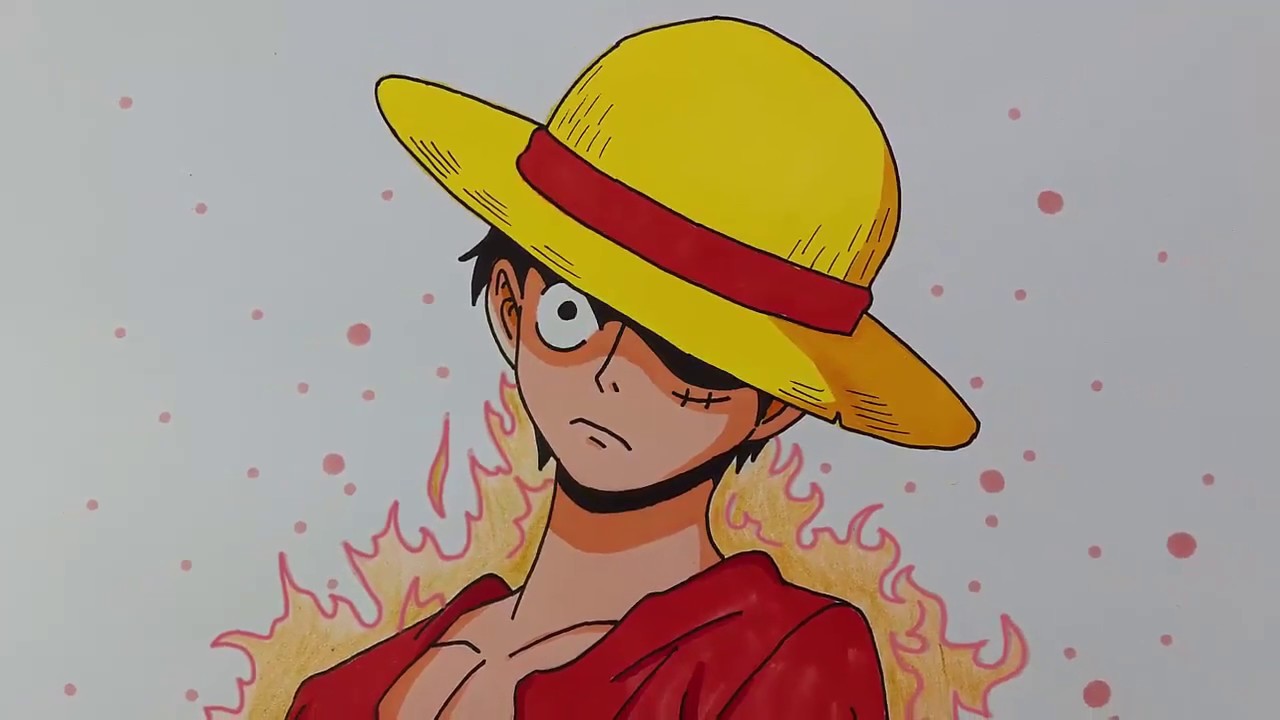 Como desenhar o Luffy | One piece - YouTube