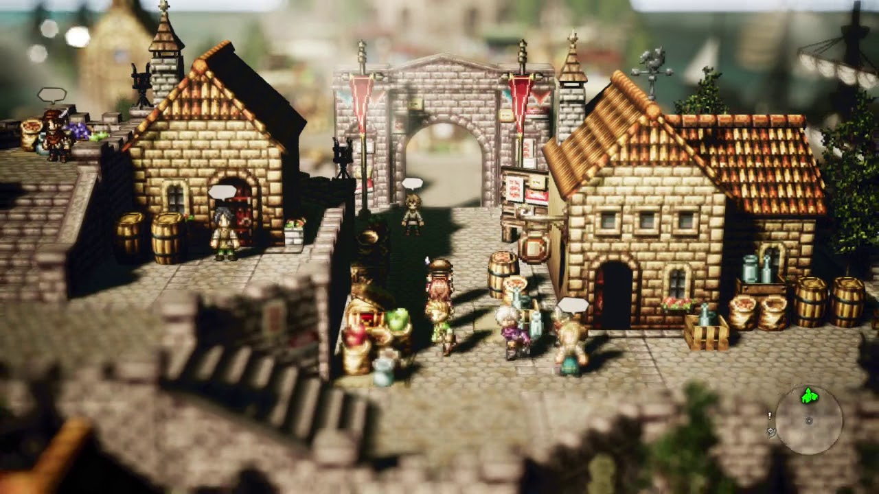 #55 Tressa Chapter 4 + Credits - Octopath Traveler Playthrough - YouTube