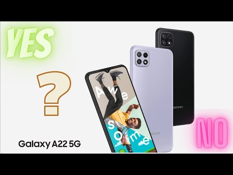 Samsung Galaxy A22 5G unboxing & review.