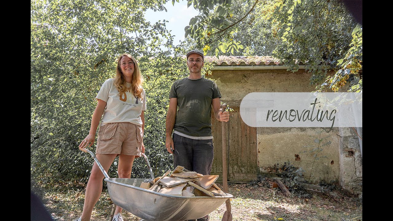 #03 Renovating the Living Room Floor and Working in the Garden - our ...