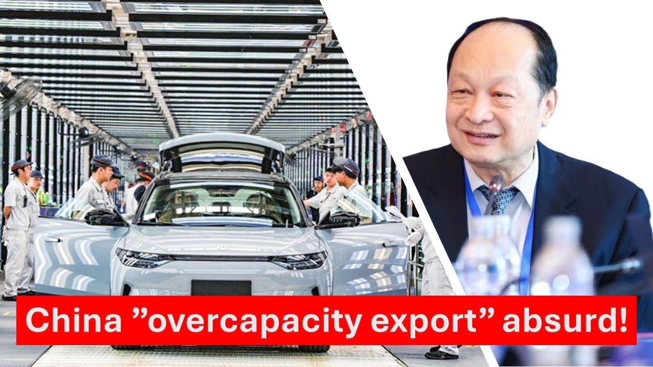 Chinese export of "overcapacity" absurd! - YouTube
