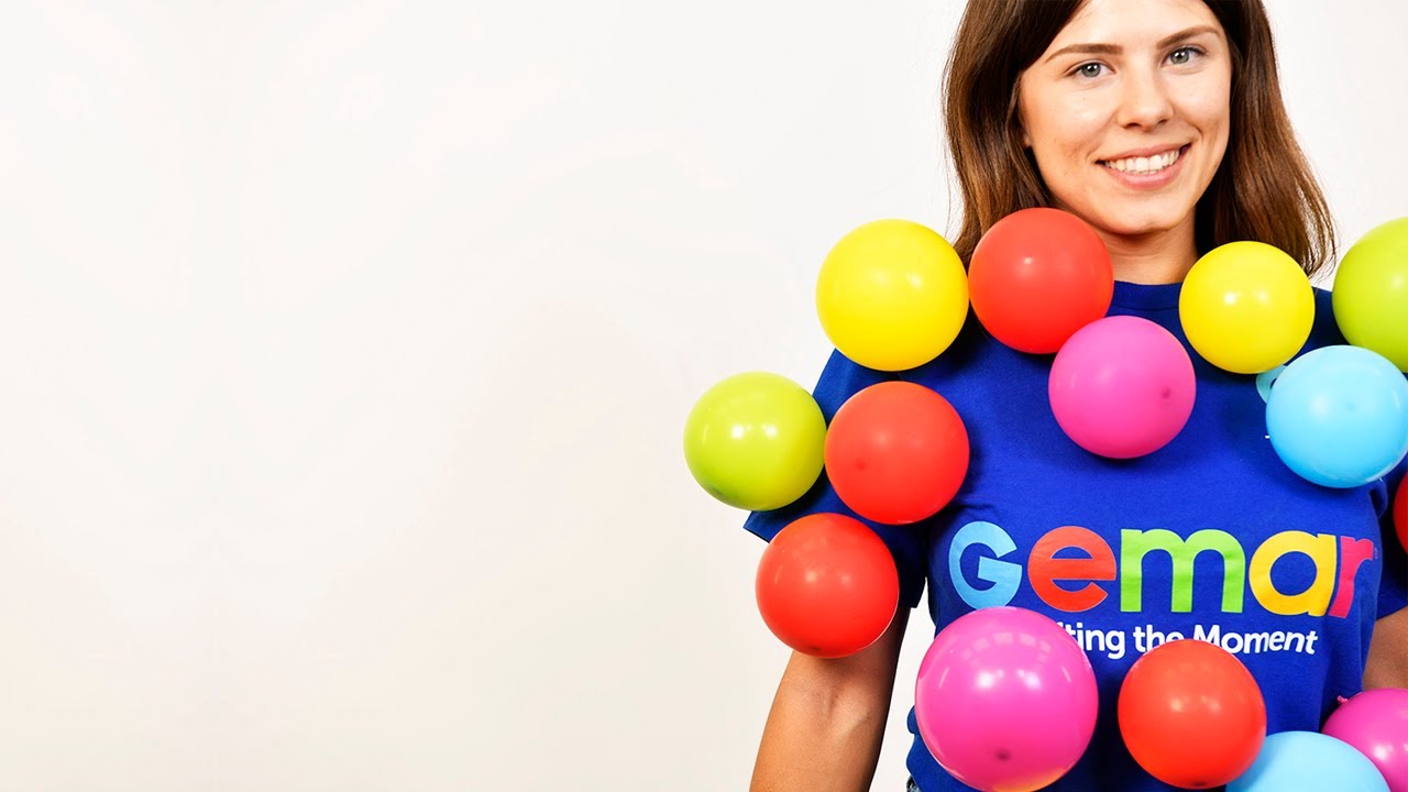 FAQ - How to Use Balloon Dashes: Attaching Balloons with glue - YouTube