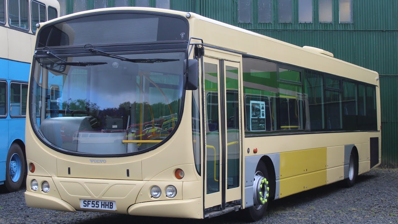 Preserved Whitelaws coaches Wright eclipse 1 Volvo B7RLE (SF55 HHB ...