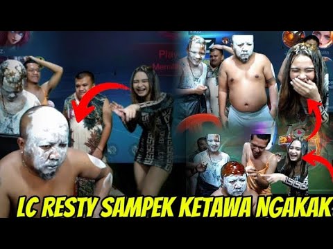 LC RESTY NGAKAK LIAT PASCOL JADI CIMOL‼️AAAGGGAHHH B*J*NG ENAM KALIAN SEMUA