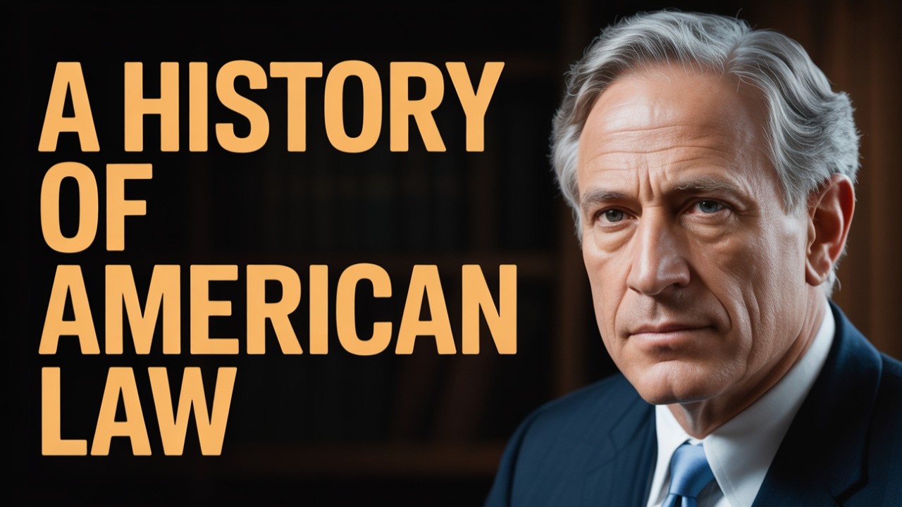 Lawrence M Friedman: A History of American Law - YouTube