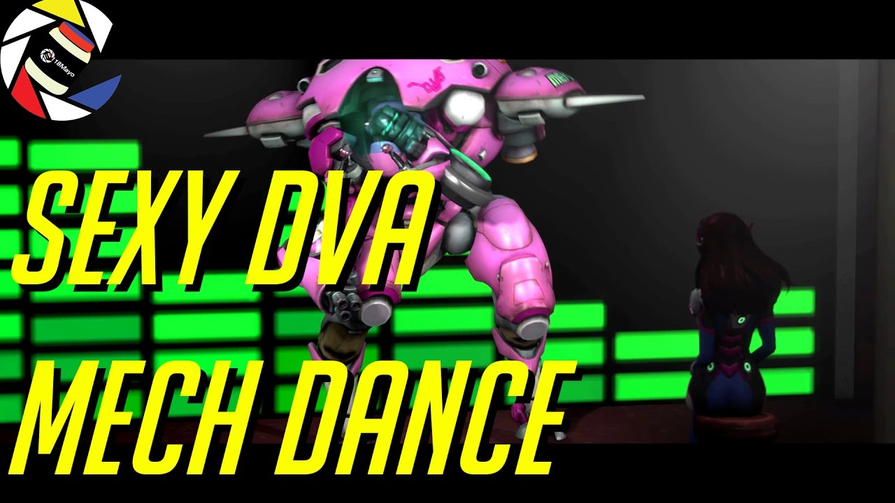 【SFM Overwatch Animation】 SEXY DVA Mech Dance 💃Animation - YouTube