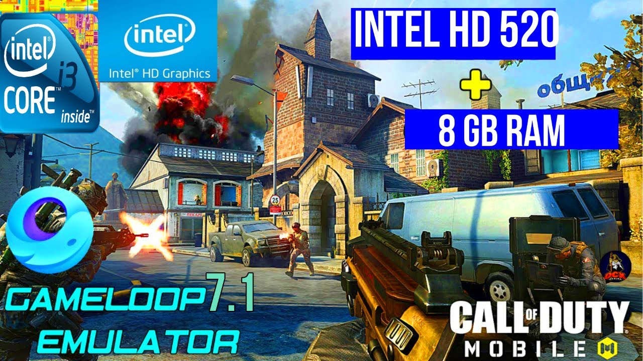 Call of Duty: Mobile - GAMELOOP 7.1 Beta gameplay | Intel HD 520 -Intel ...