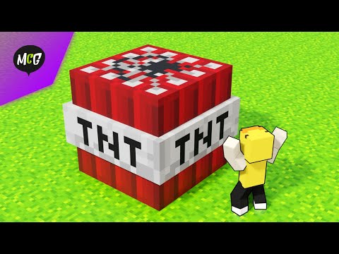 Ledakan TNT Terbesar di Minecraft!