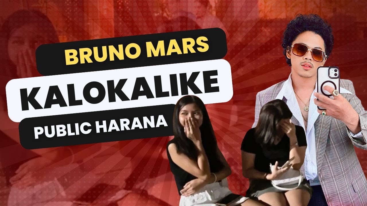 Bruno Mars Kalokalike - Public Harana Prank - YouTube