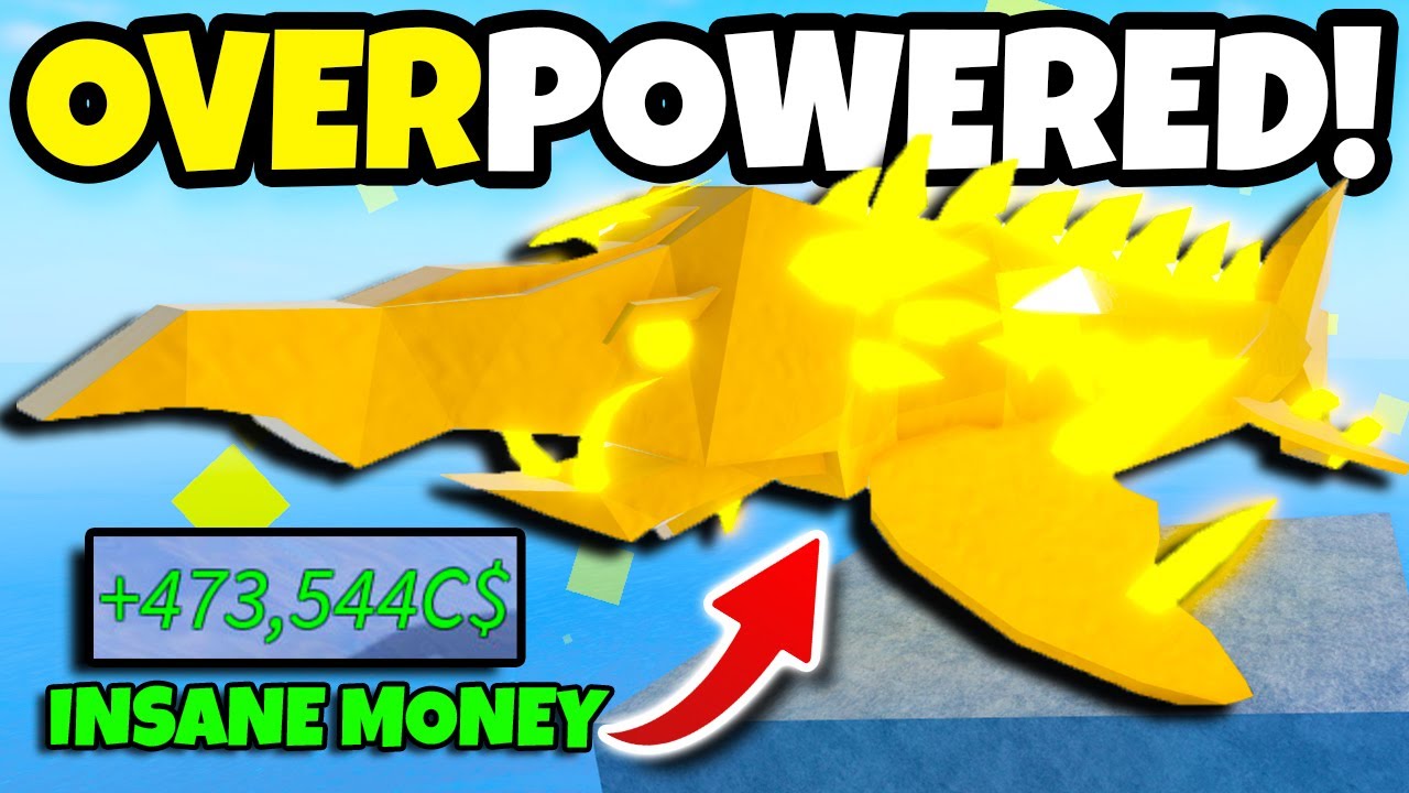 The MOST OVERPOWERED MONEY ROD In FISCH Roblox! - YouTube
