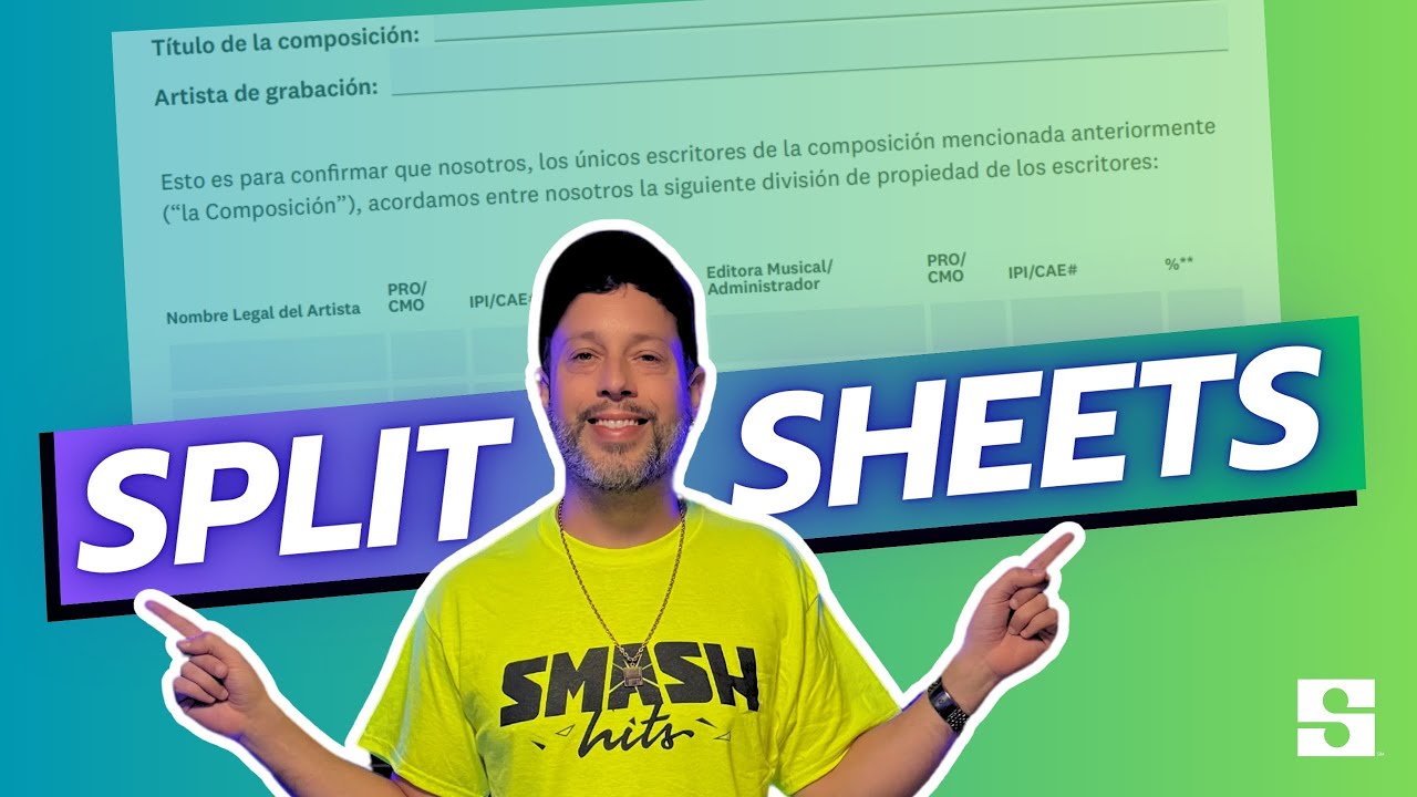 ¿Cómo se llena un "Split Sheet"? Aquí te enseñamos 💯 - YouTube