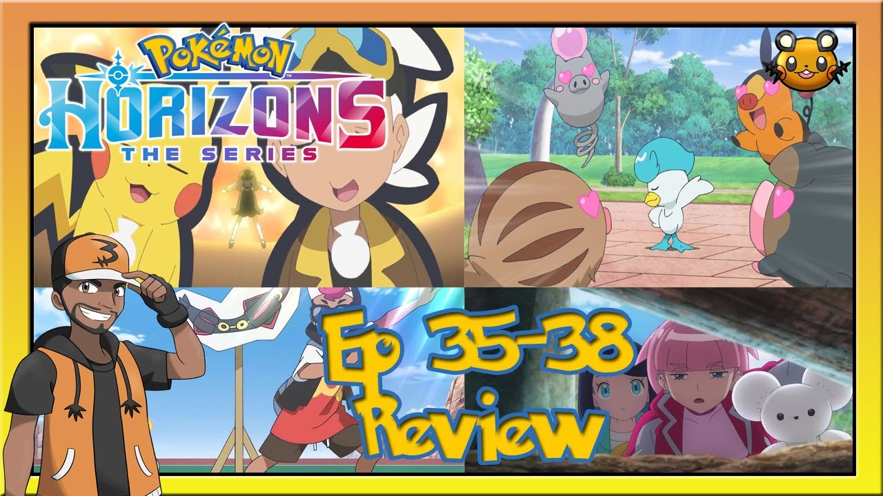 Pokemon Horizons Ep 35-38 4 Way Development! - YouTube