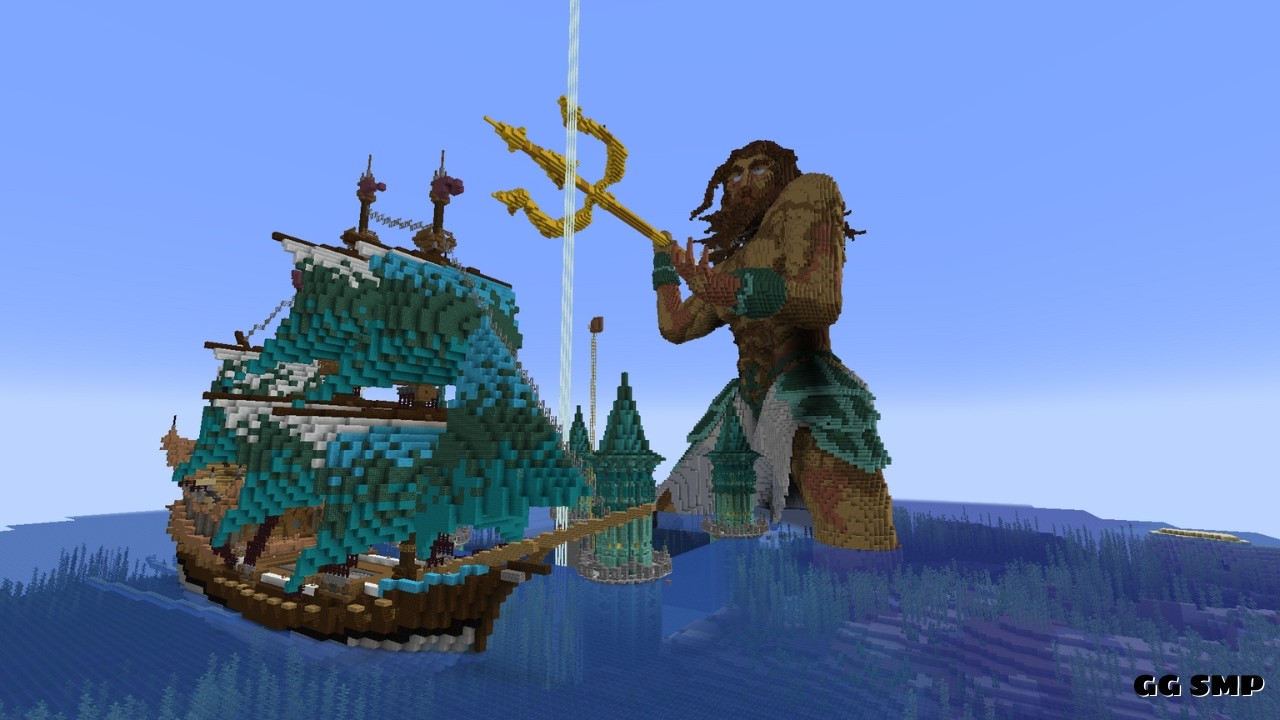 GG SMP - Visiting Server Bases - Poseidon, Stride Minigame, Base Builds ...