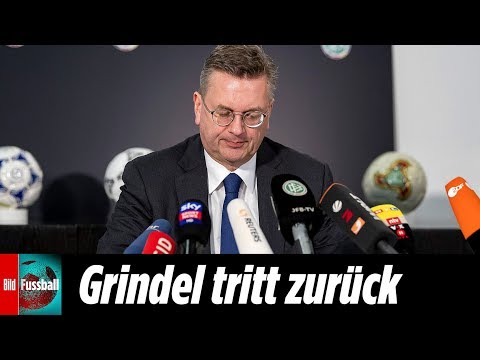 So erklärt Reinhard Grindel sein Aus als DFB-Boss