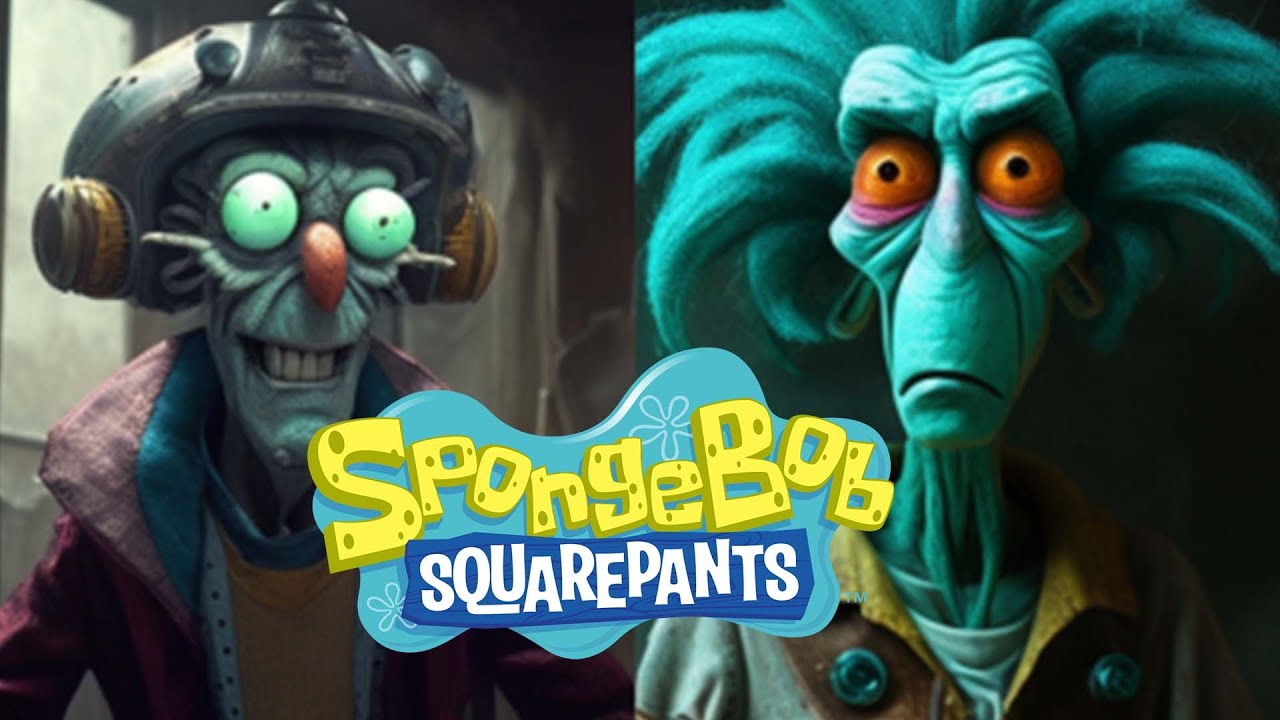 SpongeBob as an 80s Dark Fantasy film - YouTube