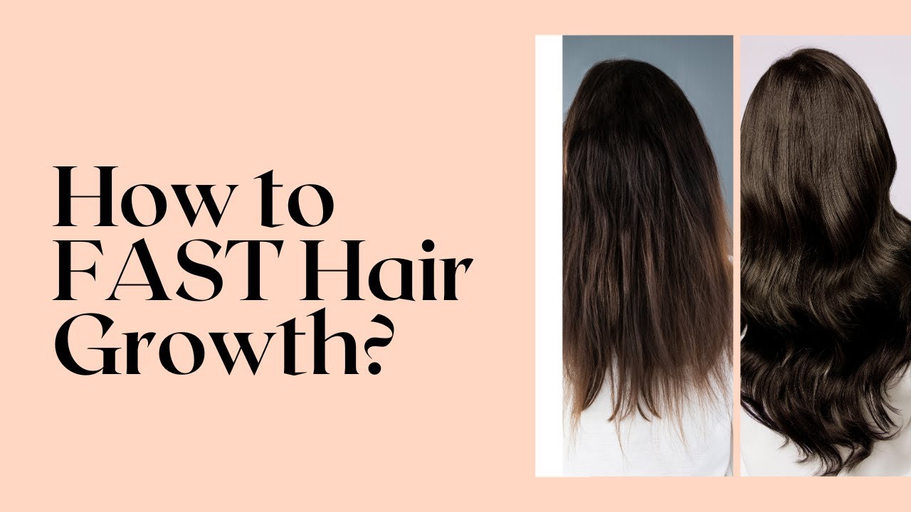 The Secret To FAST Hair Growth | hair growth tips - YouTube