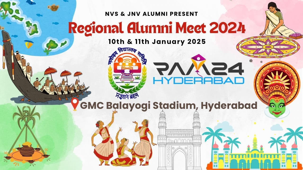 REGIONAL ALUMNI MEET 2024 HYDERABAD REGION || 11-01-25 || 10:15AM - YouTube