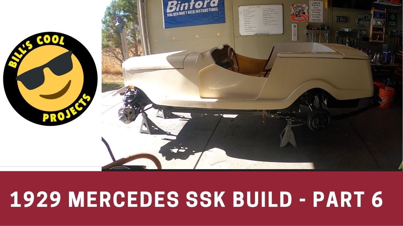 1929 Mercedes SSK Kit Car Build - Part 6 Pedal and Radiator ...