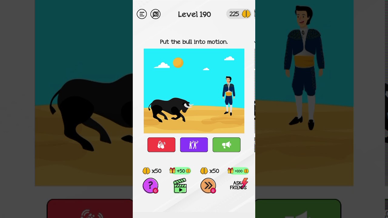 Braindom : Level 190 Walkthrough (Tricky Brain Puzzles) - YouTube